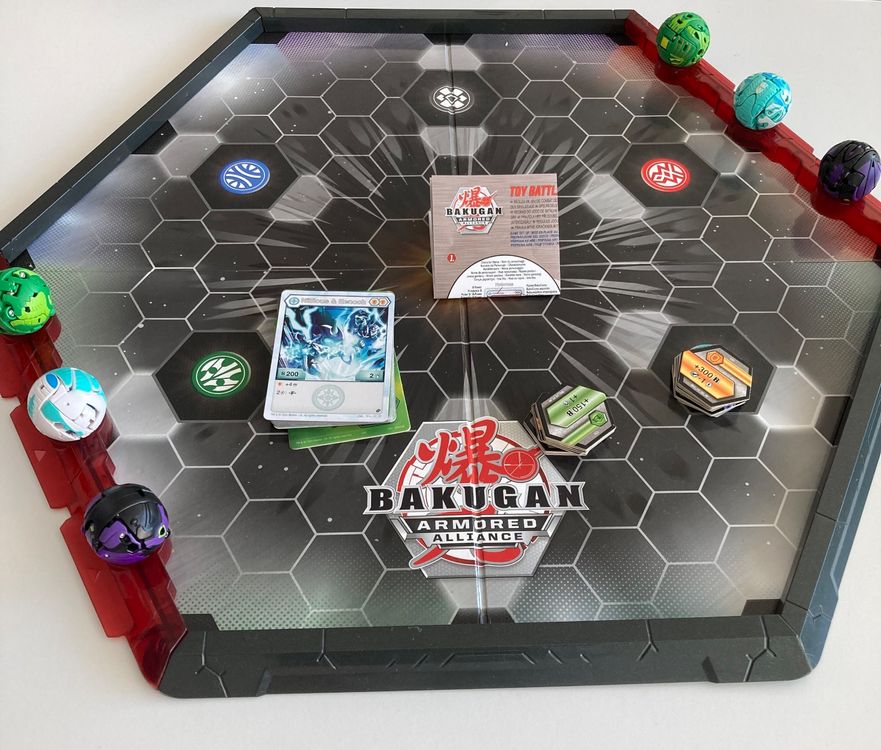 Bakugan Arena mit 6 Bakugans | Kaufen auf Ricardo