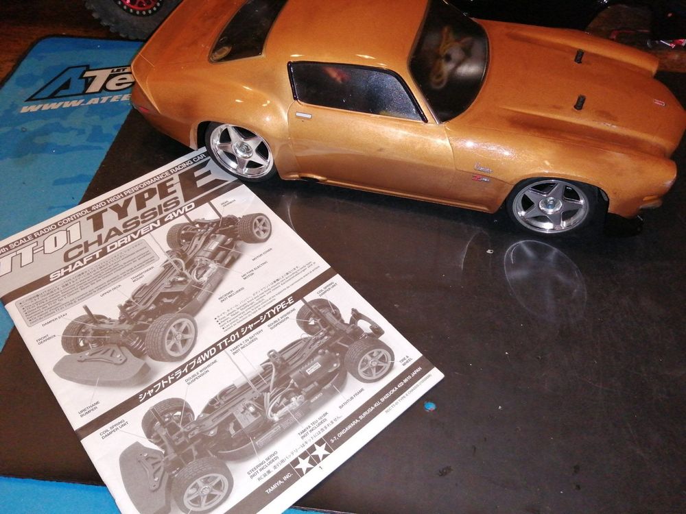 Tamiya TT01E Chevrolet Camaro Z28 Brushless (Neu (gemäss Beschreibung ...