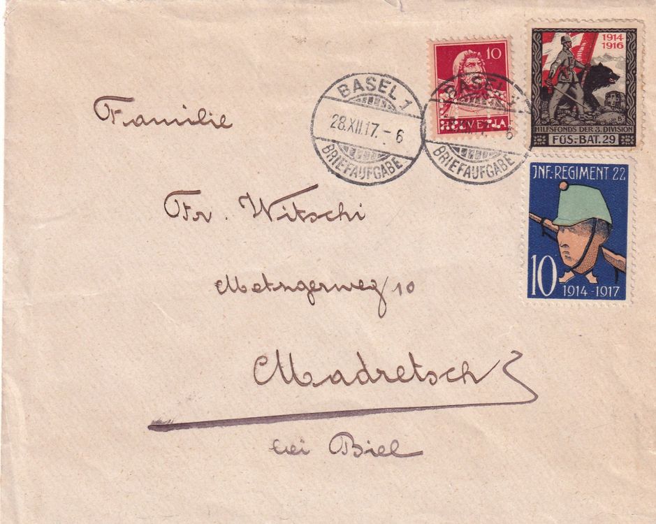 Feldpost 1. Weltkrieg (Gebraucht) in Birsfelden für CHF 3 – mit Lieferung auf Ricardo kaufen