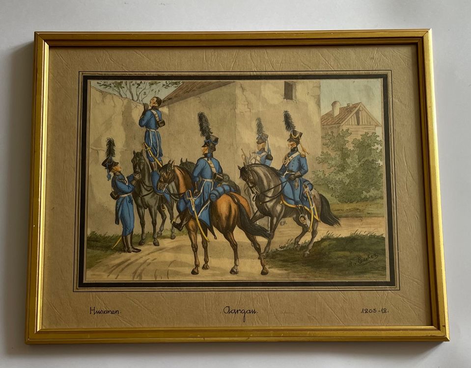 Aquarell von Albert von Escher signiert (Gebraucht) in Zunzgen für CHF ...