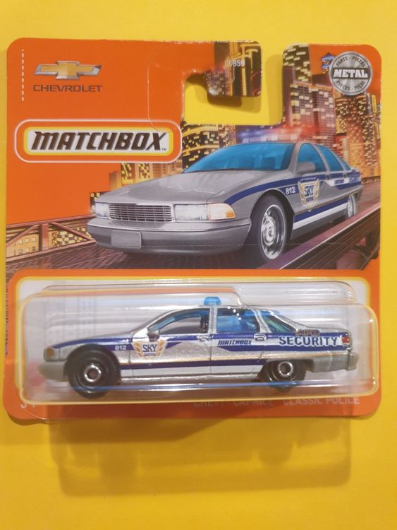Matchbox CHEVY CAPRICE CLASSIC POLICE | Acheter sur Ricardo