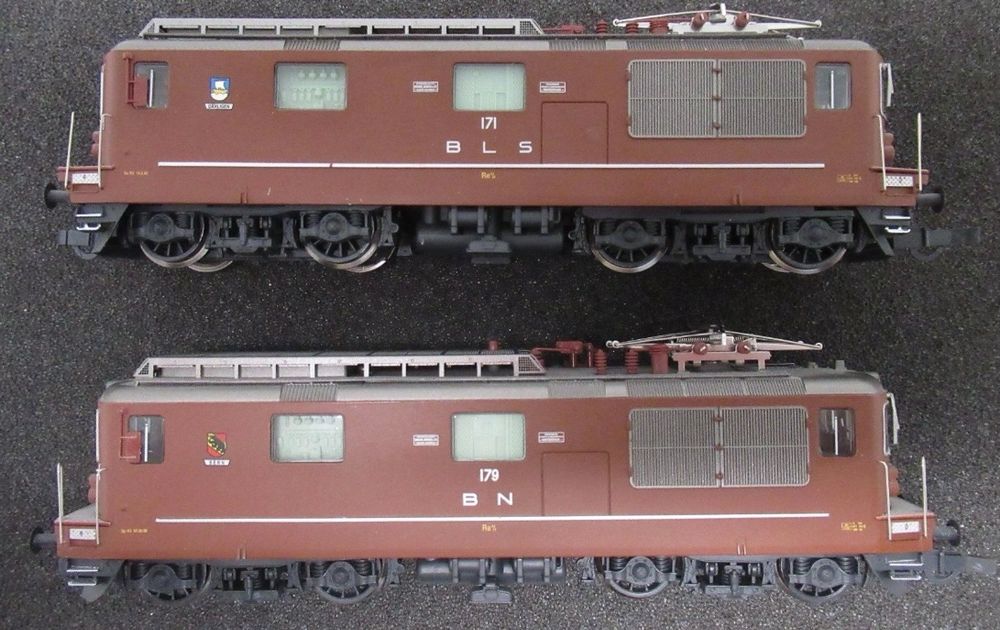 Rivarossi HR2100 Re 4/4 BLS 171 und BN 179 Digital DC (Neu (gemäss Beschreibung)) in Port für ...