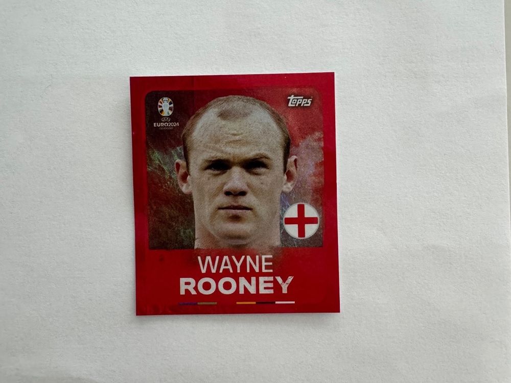 WAYNE ROONEY LEG 3 EURO 2024 Deutschland TOPPS | Kaufen auf Ricardo