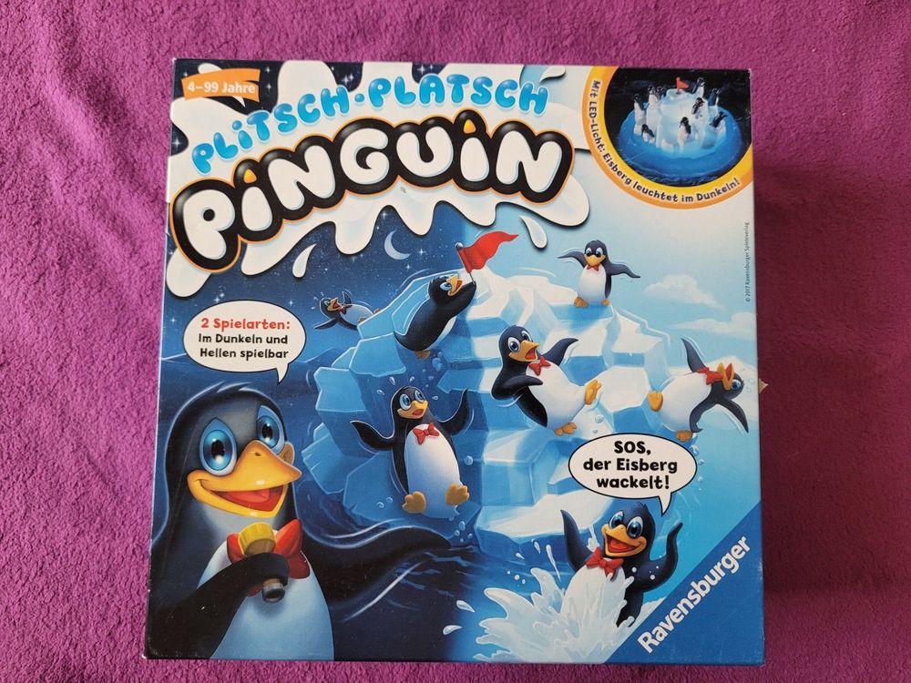 Plitsch Platsch Pinguin Spiel von Ravensburger | Kaufen auf Ricardo