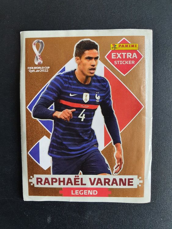PANINI EXTRA Sticker RAPHAËL VARANE LEGEND bronze | Kaufen auf Ricardo