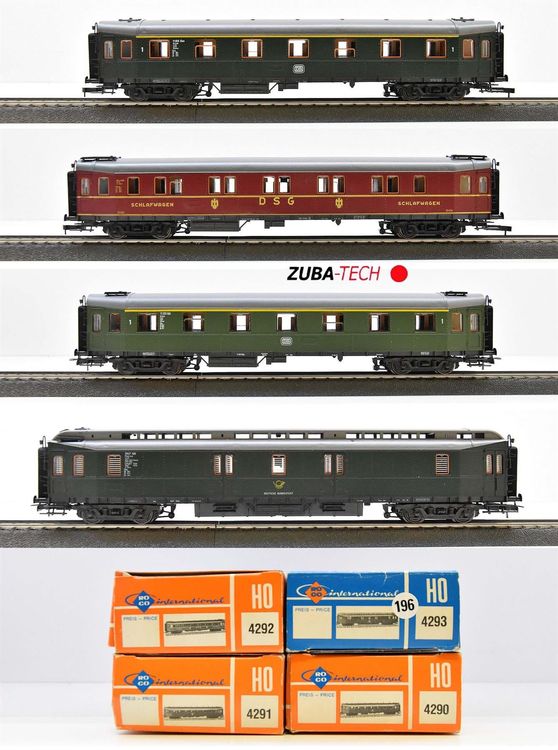 Roco 4x Personenwagen H0 GS mit OVP | Kaufen auf Ricardo