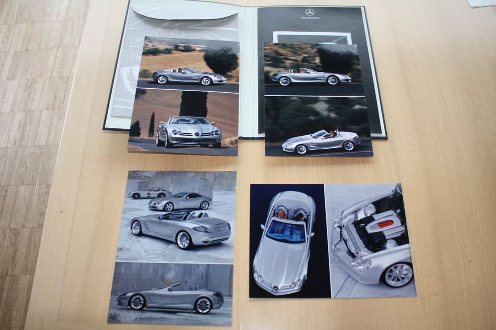 Mercedes SLR Roadster Studie Pressemappe/Fotos 9/1999 (Gebraucht) in ...