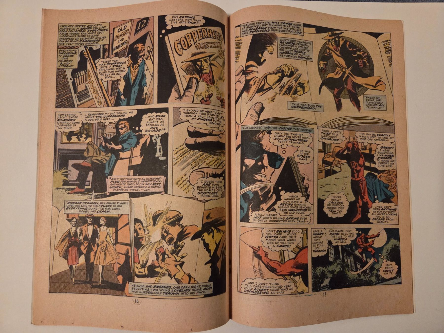 DAREDEVIL #124 (Marvel, 1975) 1ST Copperhead (Gebraucht) in Zürich für ...