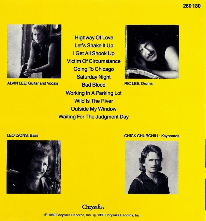 Alvin Lee Ten Years After ABOUT TIME Ric Lee Rock Blues CD (Gebraucht) in Kandergrund für CHF 4 ...