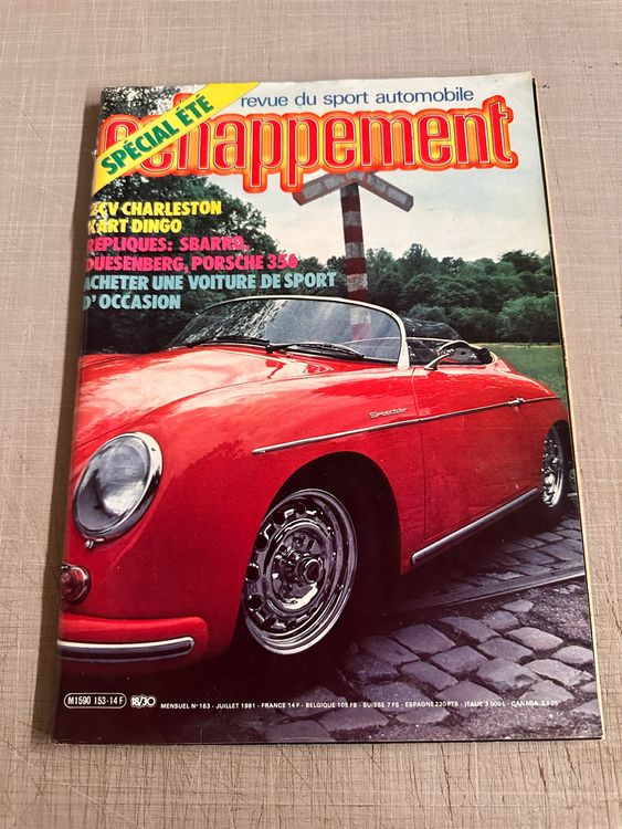 Magasine échappement N153 1981 (Gebraucht) in Cointrin für CHF 8 – mit ...