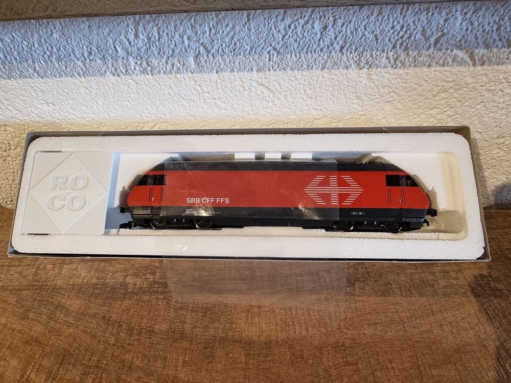 Roco 435655.1 Re 460 000-3 SBB CFF HO DC mit Led Beleuchtung (Gebraucht ...
