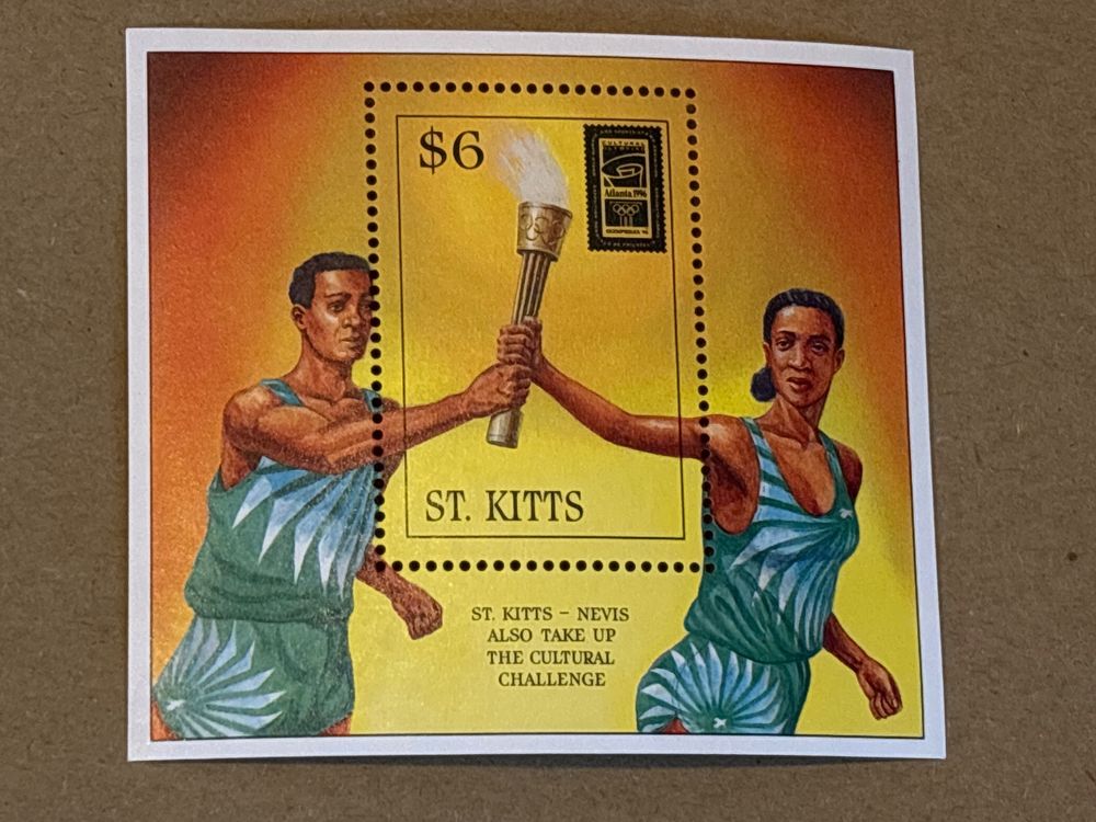 St. Kitts Briefmarke Olympische Spiele 1996 Atlanta (Neu und originalverpackt) in Zürich für CHF ...
