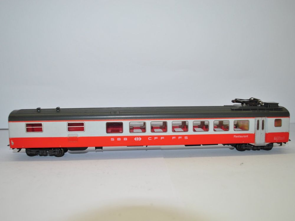 Liliput Speisewagen SBB Swiss Express (RWS593) (Gebraucht) in Aarwangen für CHF 7 – mit ...