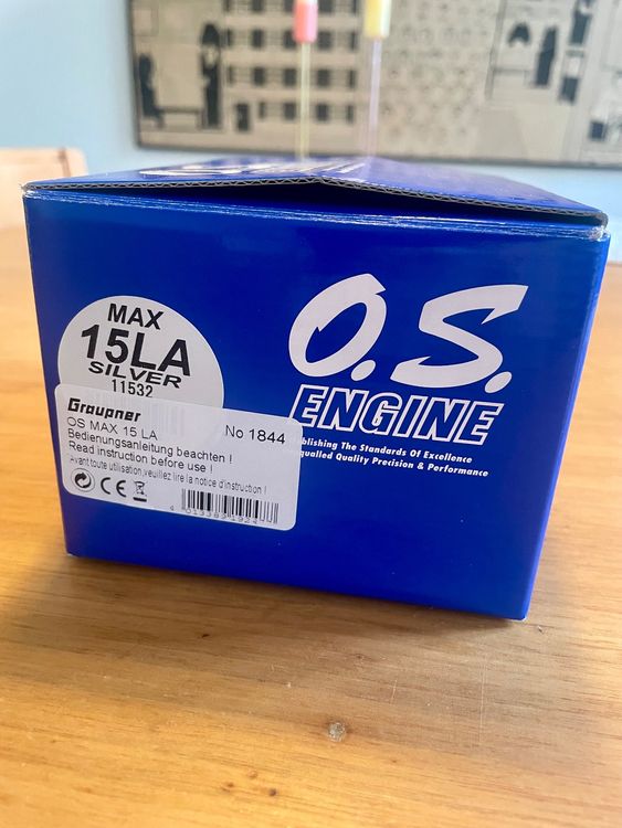 Motor OS MAX-15LA silver (ungebraucht) | Kaufen auf Ricardo