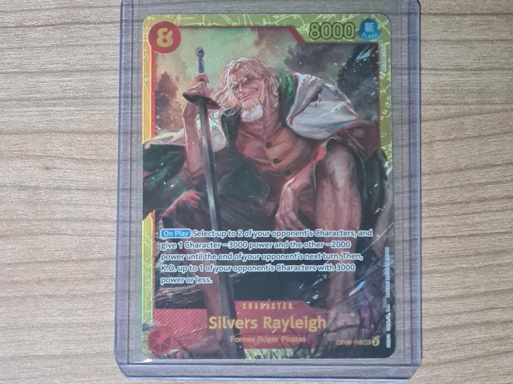 One Piece TCG: Silvers Rayleigh - SEC - OP08 (EN) | Kaufen auf Ricardo