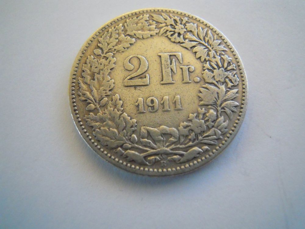 2 Fr. 1911 silber | Kaufen auf Ricardo