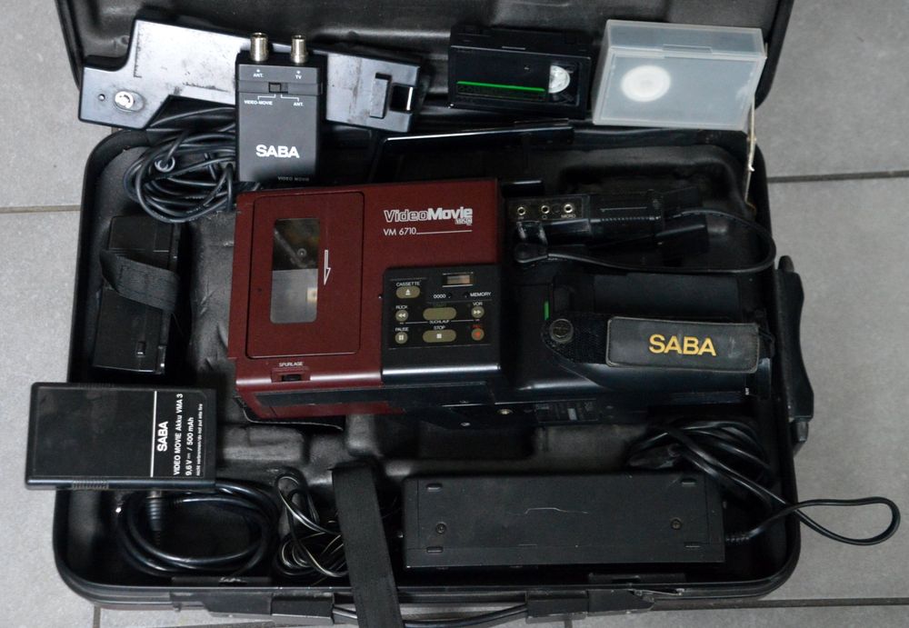 Camcorder Saba Video Movie VM 6710 VHS-C caméscope (Gebraucht) in ...