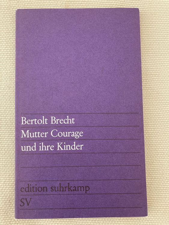 Bertolt Brecht, Mutter Courage und ihre Kinder | Kaufen auf Ricardo
