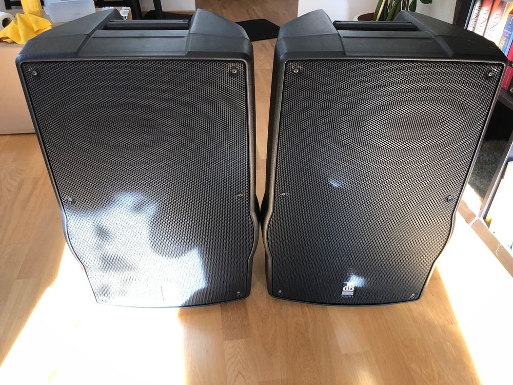 2x dBTechnologies Opera Black Line 715BL PA Lautsprecher (Gebraucht) in ...