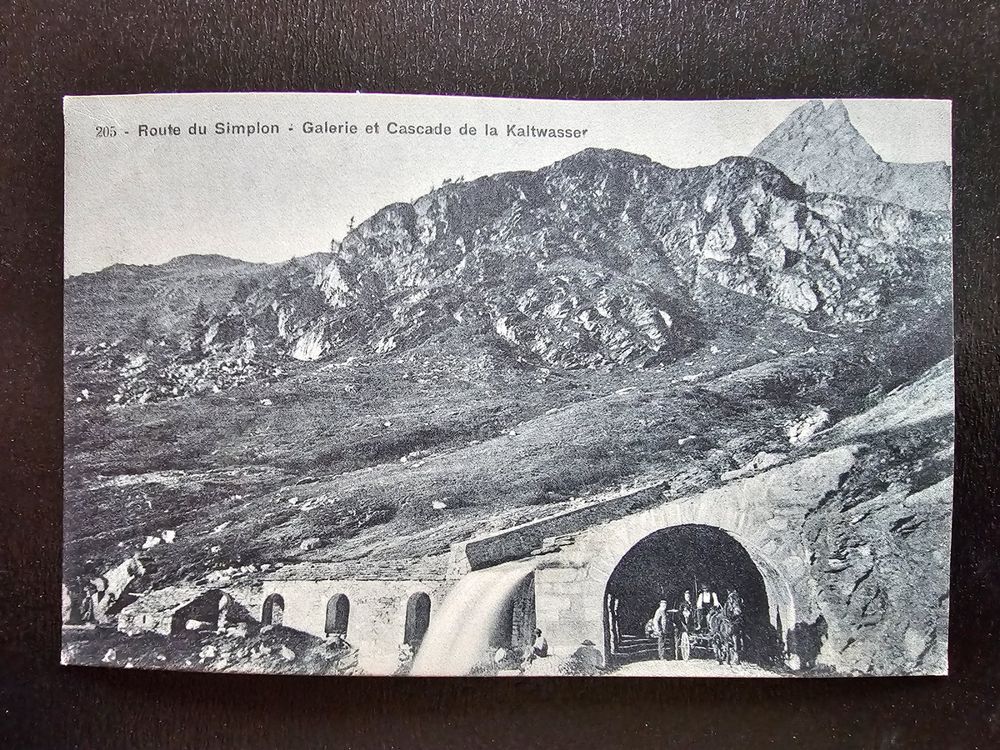 PK Postkarte Postkutsche Simplon Straße (Gebraucht) in Dallenwil für CHF 5 – mit Lieferung auf ...