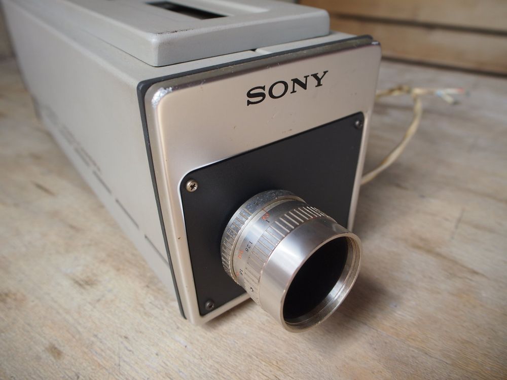 Sony Video Camera, Ueberwachungsgerät aus der 1980 Jahren. (Gebraucht ...