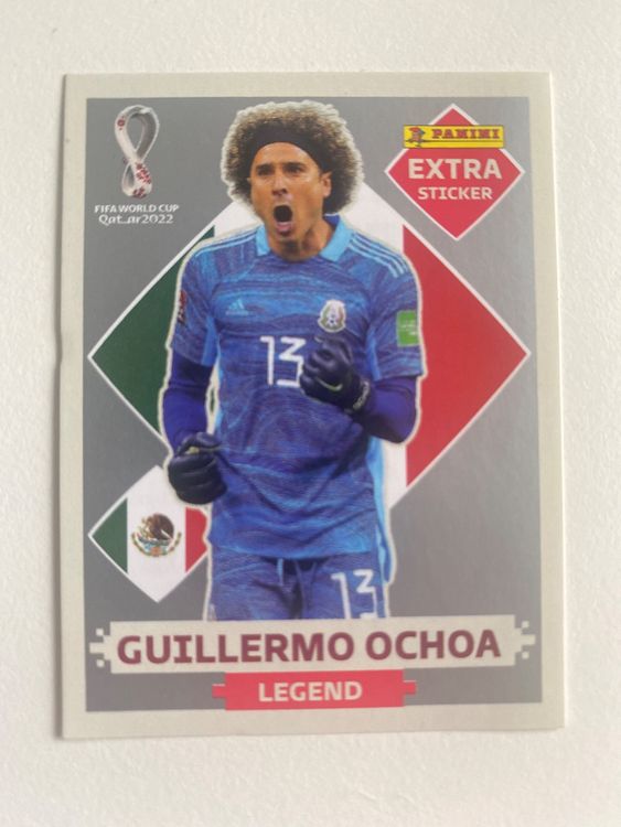 Guillermo Ochoa Panini Extra Sticker Silber | Kaufen auf Ricardo