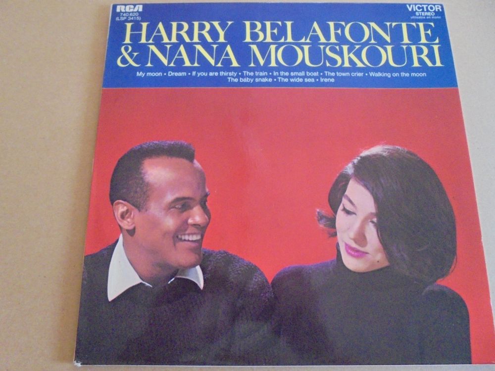 Harry Belafonte & Nana Mouskouri ( en grec ) LP France 1966 (Gebraucht) in Crissier für CHF 5 ...