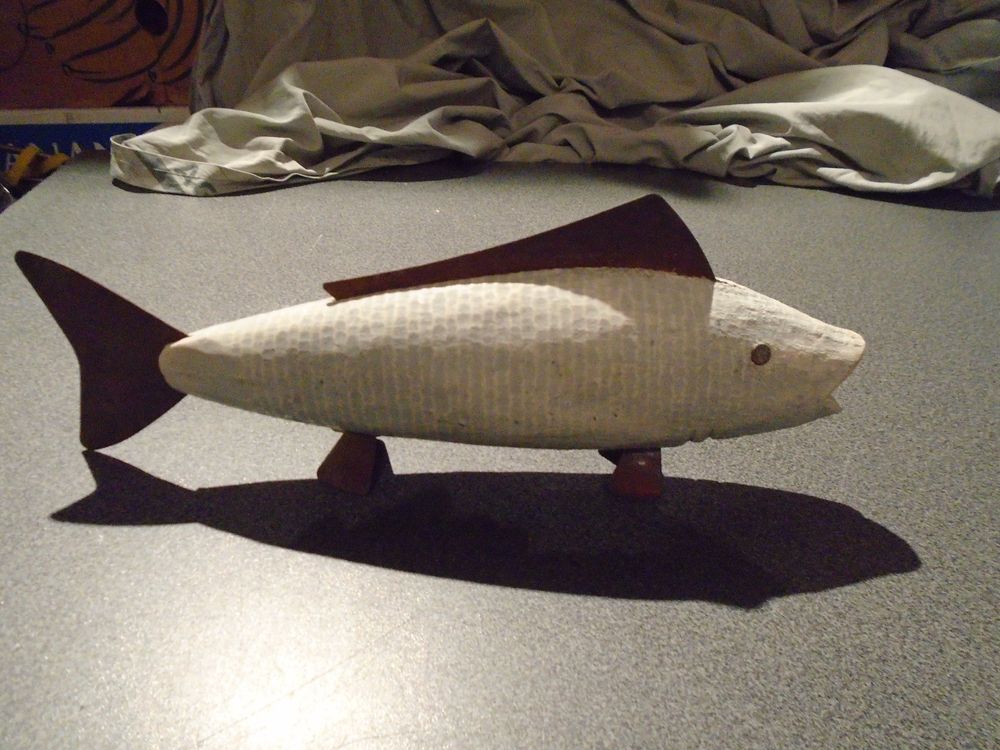 Fisch, blau / Holz, Metall (Gebraucht) in Zürich für CHF 4 – mit ...