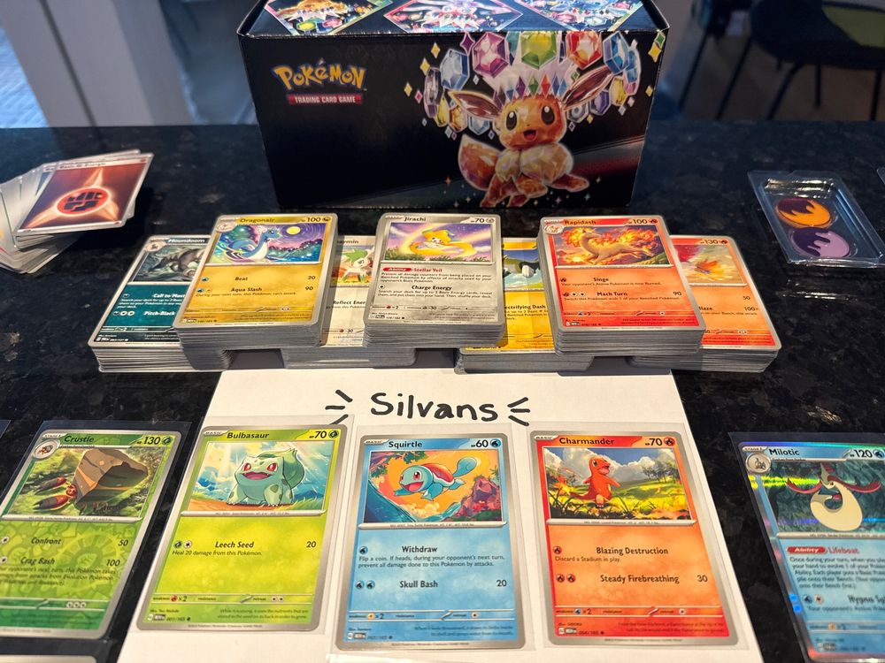 Pokemon 434 Karte XXL Set Englisch Sammlung glänzende Karten (Neu ...