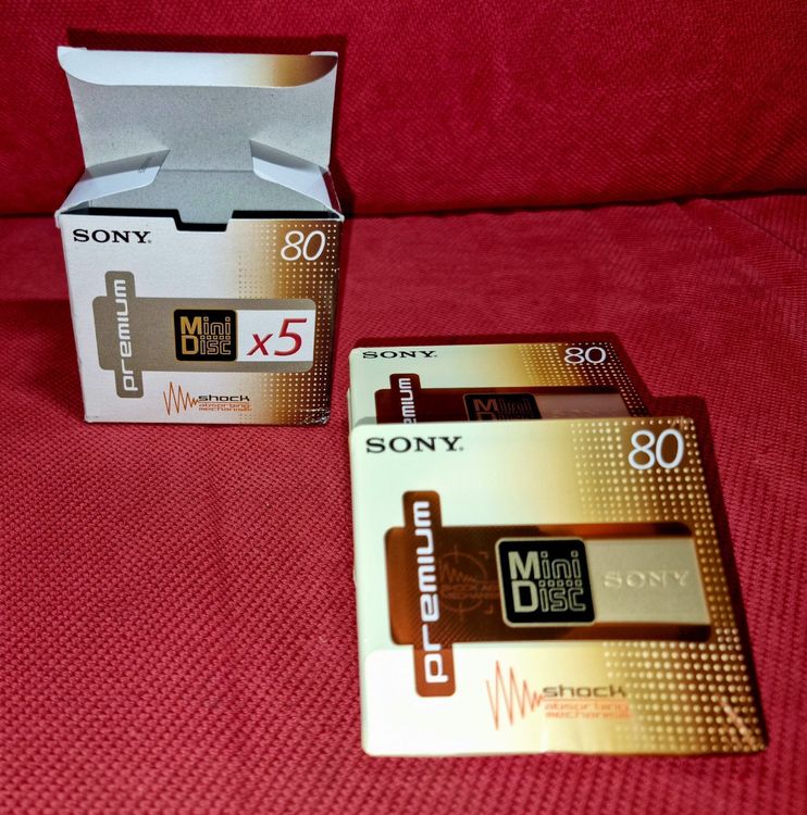 5 SUPER MINI DISC SONY"PREMIUM 80" | Kaufen auf Ricardo