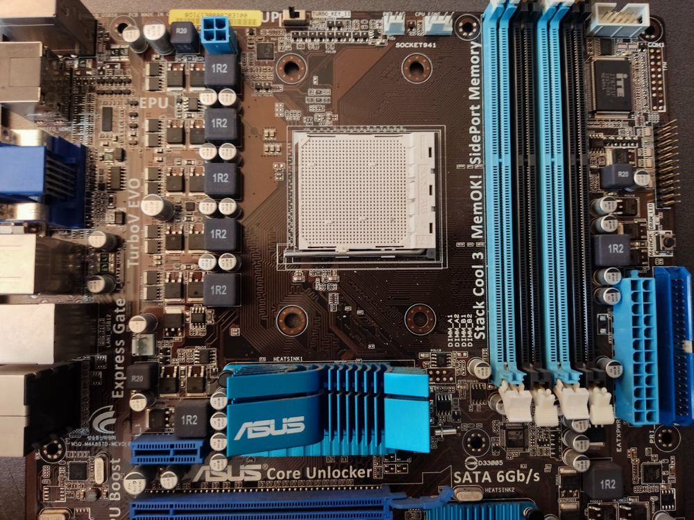 ASUS M4A88TD-M EVO AMD Socket AM3 micro ATX Mainboard (Gebraucht) in Thundorf für CHF 40 – mit ...