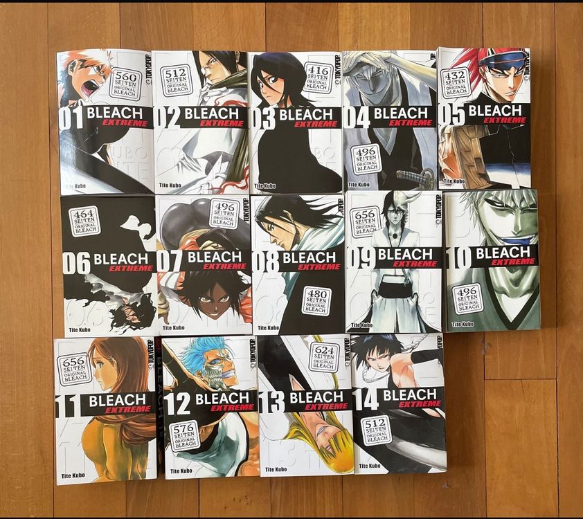 Bleach Extreme Manga Comics Bände 1-14 wie neu (Gebraucht) in ...