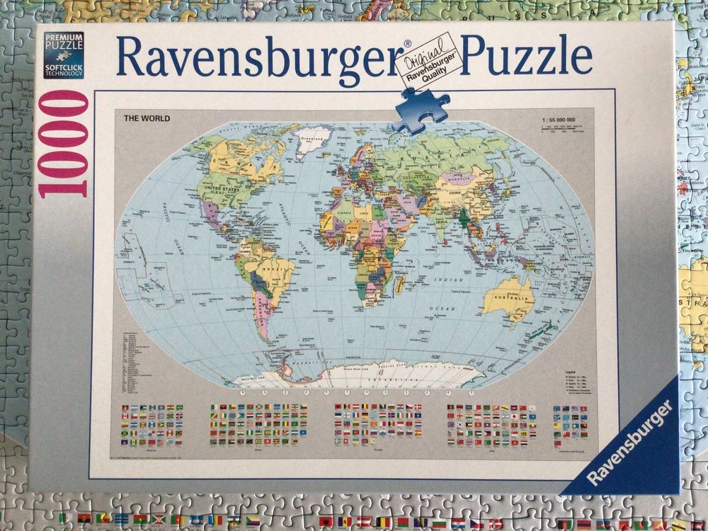 Puzzle Politische Weltkarte 1000 Teile | Kaufen auf Ricardo Puzzle Politische Weltkarte 1000 Teile | Kaufen auf Ricardo