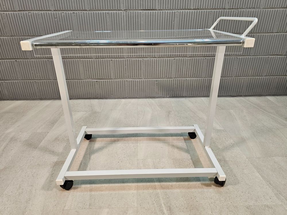 Service Wagen Plexiglas Industriedesign Rollwagen Trolley (Gebraucht ...