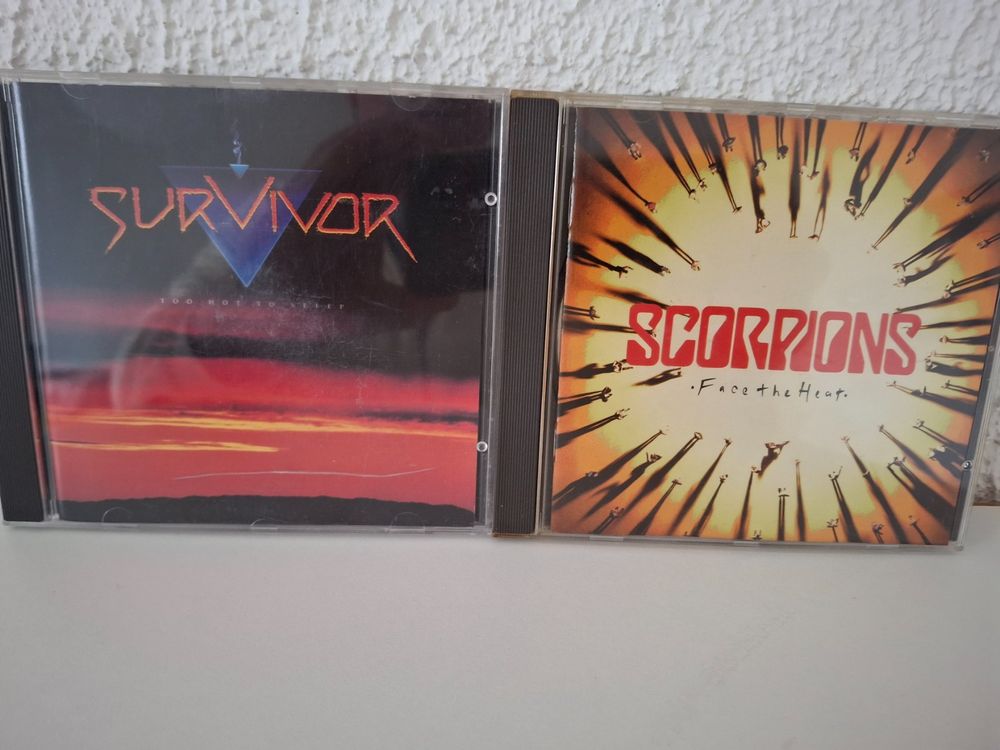 CDs Survivor & Scorpions - Rock-Klassiker 🔨 (Gebraucht) in Aarberg für ...
