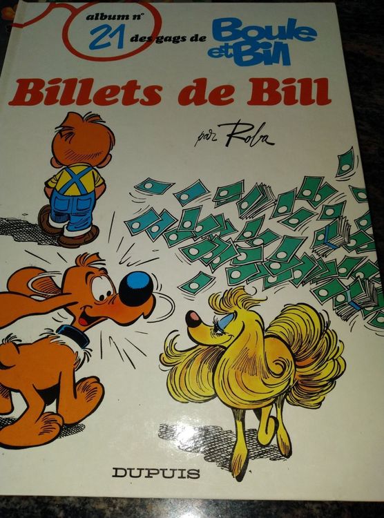 Boule et bill, n° 21 Billets de bill Par Jean Roba BD | Kaufen auf Ricardo