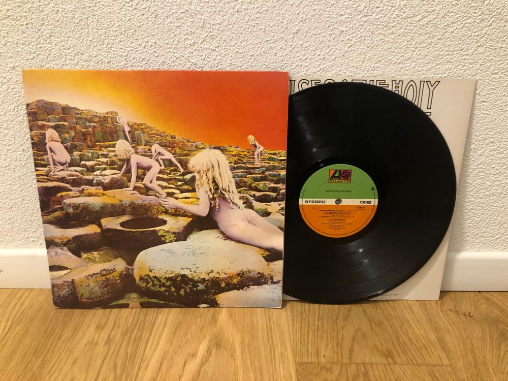 LED ZEPPELIN - HOUSES OF THE HOLY LP 1973 ATLANTIC | Kaufen auf Ricardo