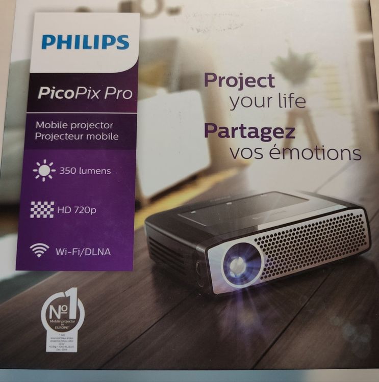 Philips PicoPix Pro LED Pocket Projektor | Kaufen auf Ricardo