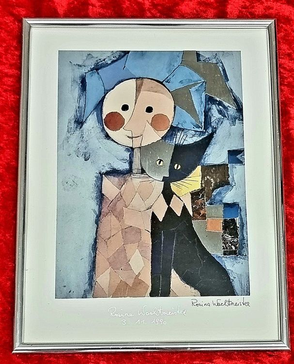 Rosina Wachtmeister. Grafikblatt/Gold und Silberauflage (Gebraucht) in Reinach BL für CHF 11 ...
