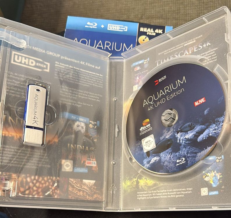 AQUARIUM BLU-RAY+UHD STICK LIMITED 4K ULTRA HD EDITION (Gebraucht) in ...