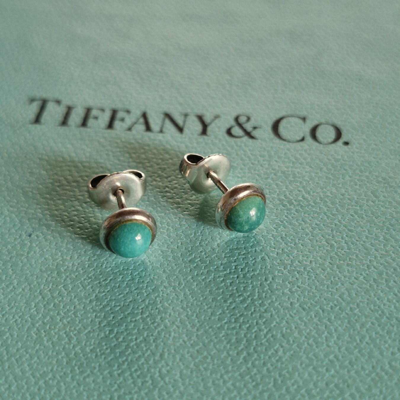 Tiffany & Co. Türkis Ohrstecker by the Yard 🩵 (Gebraucht) in Forch für ...