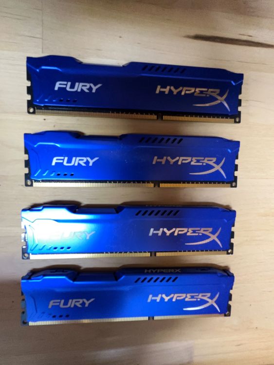 DDR Ram FURY HYPERX | Kaufen auf Ricardo