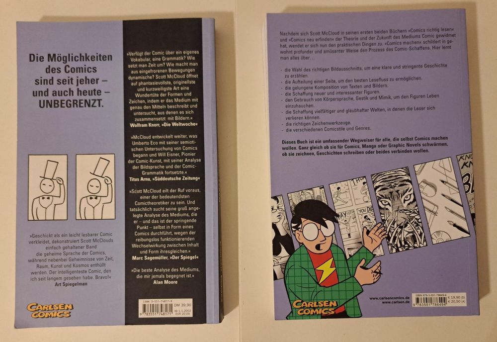 Comics richtig lesen + Comics machen von Scott McCloud (Gebraucht) in ...