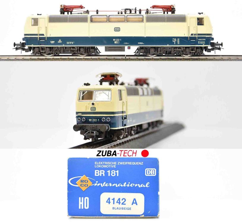 Roco 4142A E-Lok BE 181 DB H0 GS Analog mit OVP (Gebraucht) in St ...