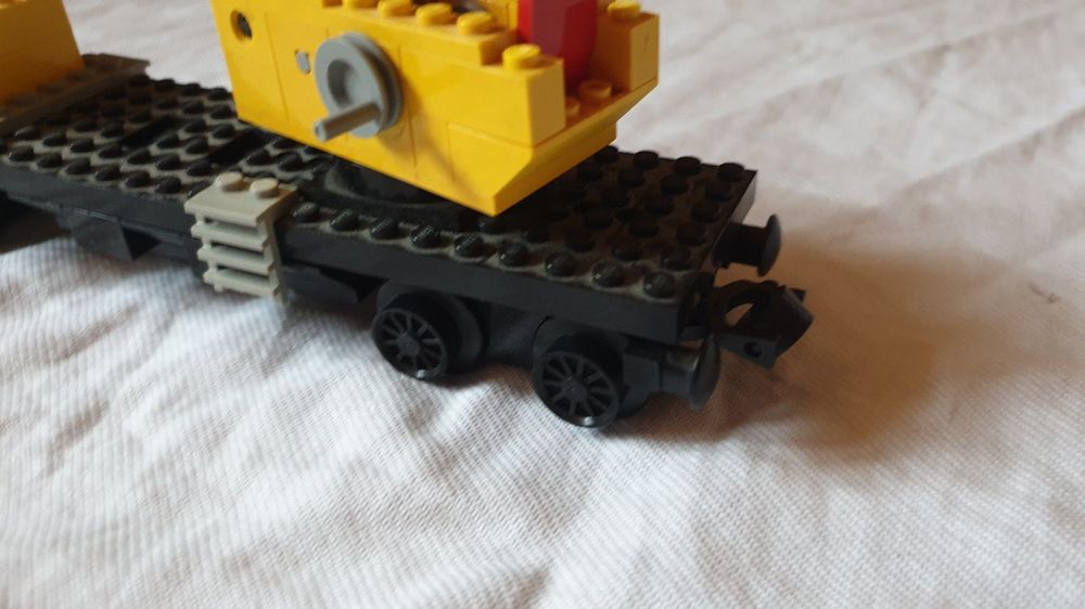 LEGO 12V Eisenbahn 7814 Kranwagen Wagen | Kaufen auf Ricardo