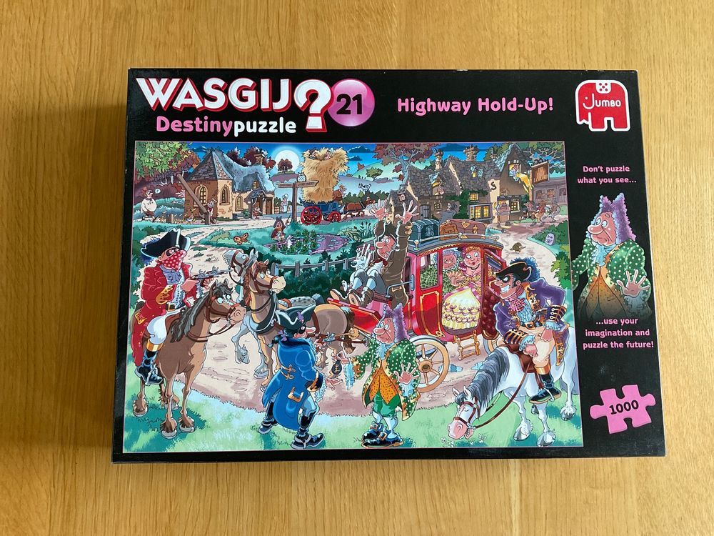 Wasgij Destiny Puzzle Nr 21 - Highway Hold-Up (Gebraucht) in Neuenkirch ...