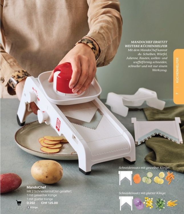 Gemüseschneider Tupperware (Gebraucht) in Riggisberg für CHF 39 – mit ...