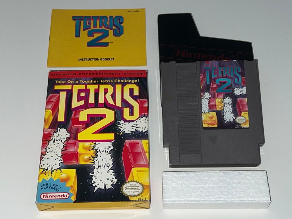 NES Spiel - Tetris 2 (OVP) [USA-Version] | Kaufen auf Ricardo