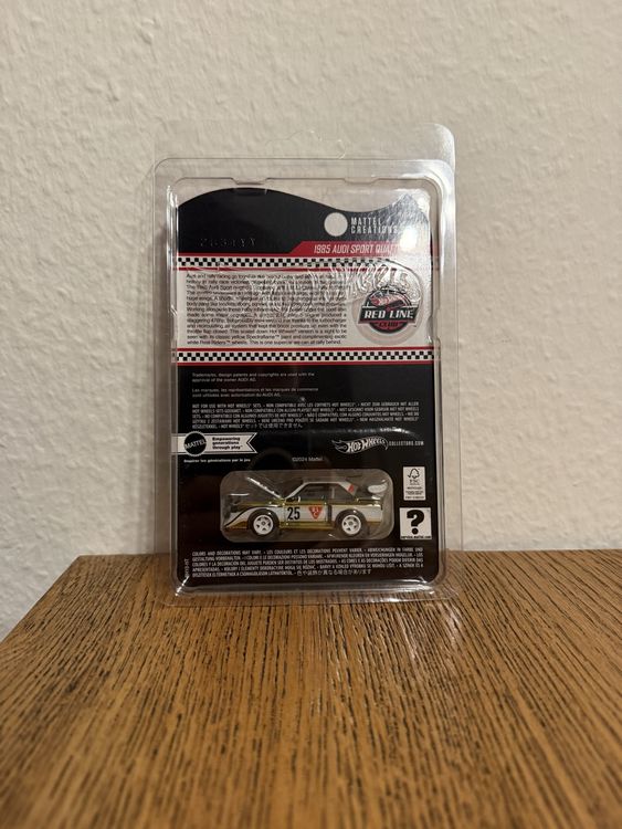 Hot Wheels RLC Exclusive 1985 Audi Sport quattro S1 (Neu und ...