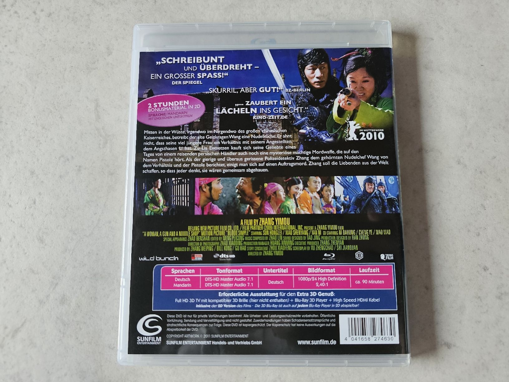 A Woman, A Gun And A Noodleshop / Bluray 3D (Gebraucht) in Schneisingen ...